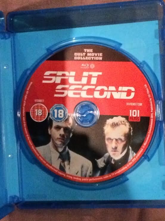 Split Second (Blu-ray, 1992) Region B 101 Films Rutger Hauer Kim ...