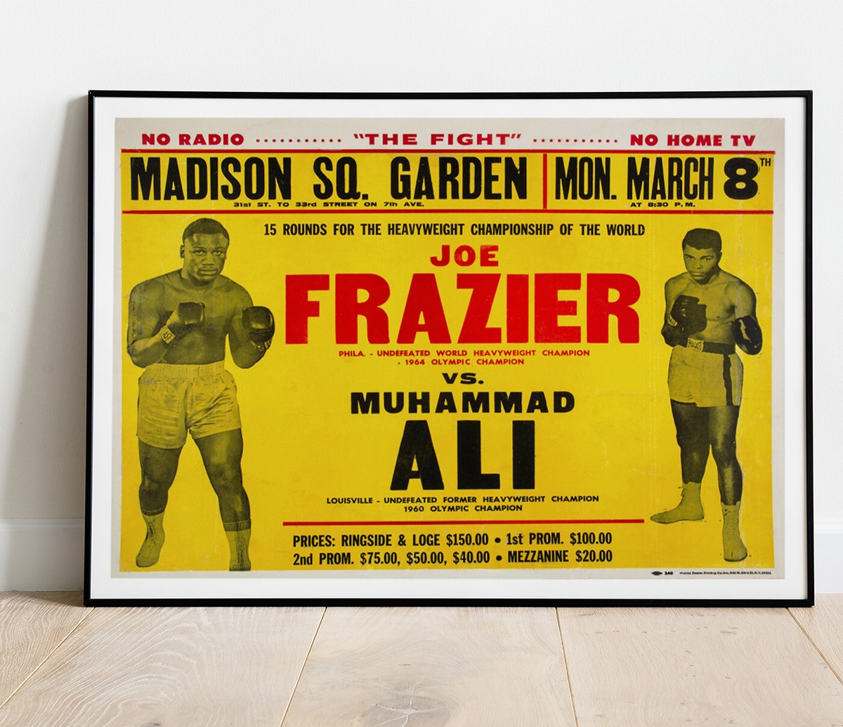 Muhammad Ali Vs Joe Frazier Plakat Muhammad Ali Vs Joe Frazier: The