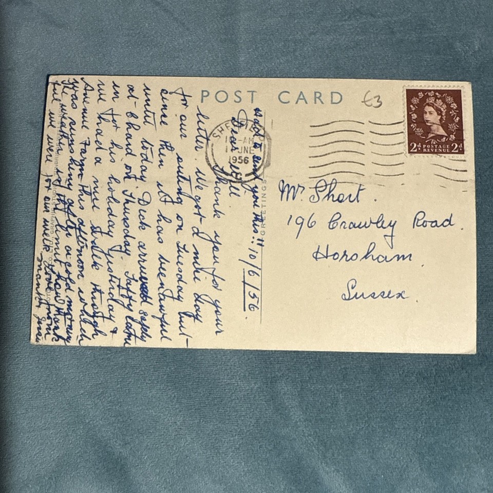 Vintage Postcard Castleton Winnats Pass 1956 H4 | eBay UK