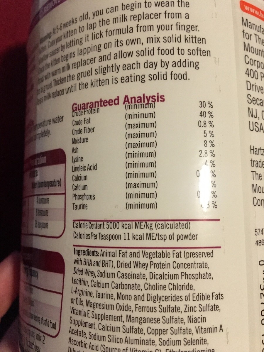 Hartz® Kitten Milk Replacer Powdered Formula Hartz