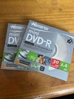 Lot Of 2 Memorex Mini DVD-R 30 Min 1.4 GB Scratch Resistant DVD ...