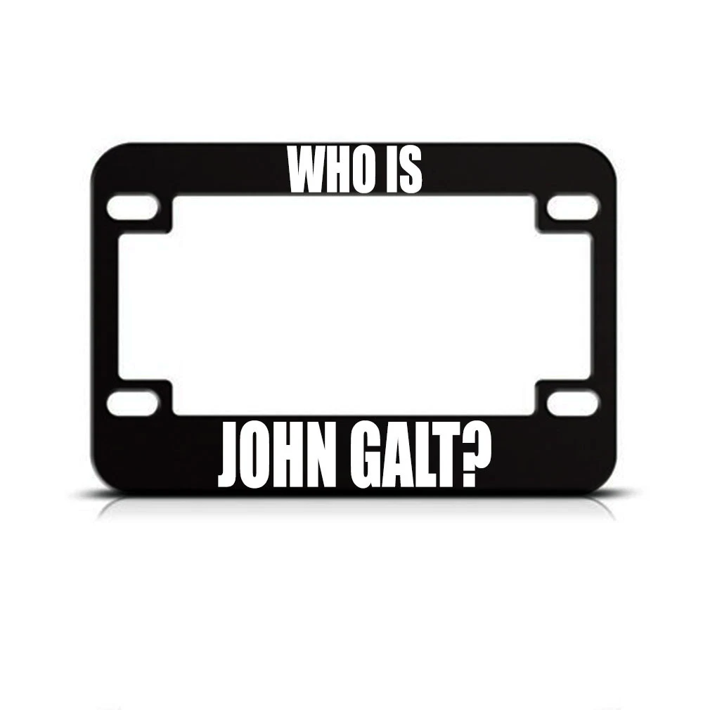 John Galt Plate