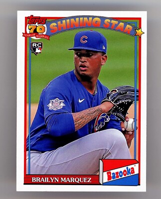 2021 Topps Archives Brailyn Marquez Bazooka Shining Star #91BZ-12 | eBay