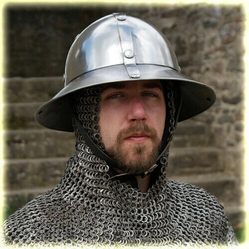 Medieval Kettle Hat Helmet Wearable Head Protective Armor Helmet Only ...