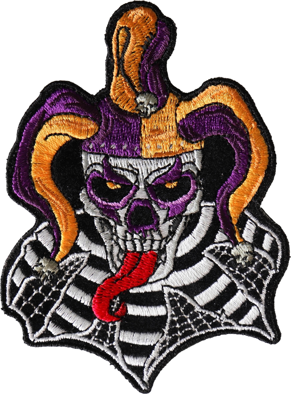 Jester Clown Skull Patch - 3x4.1 inch - P7037 | eBay