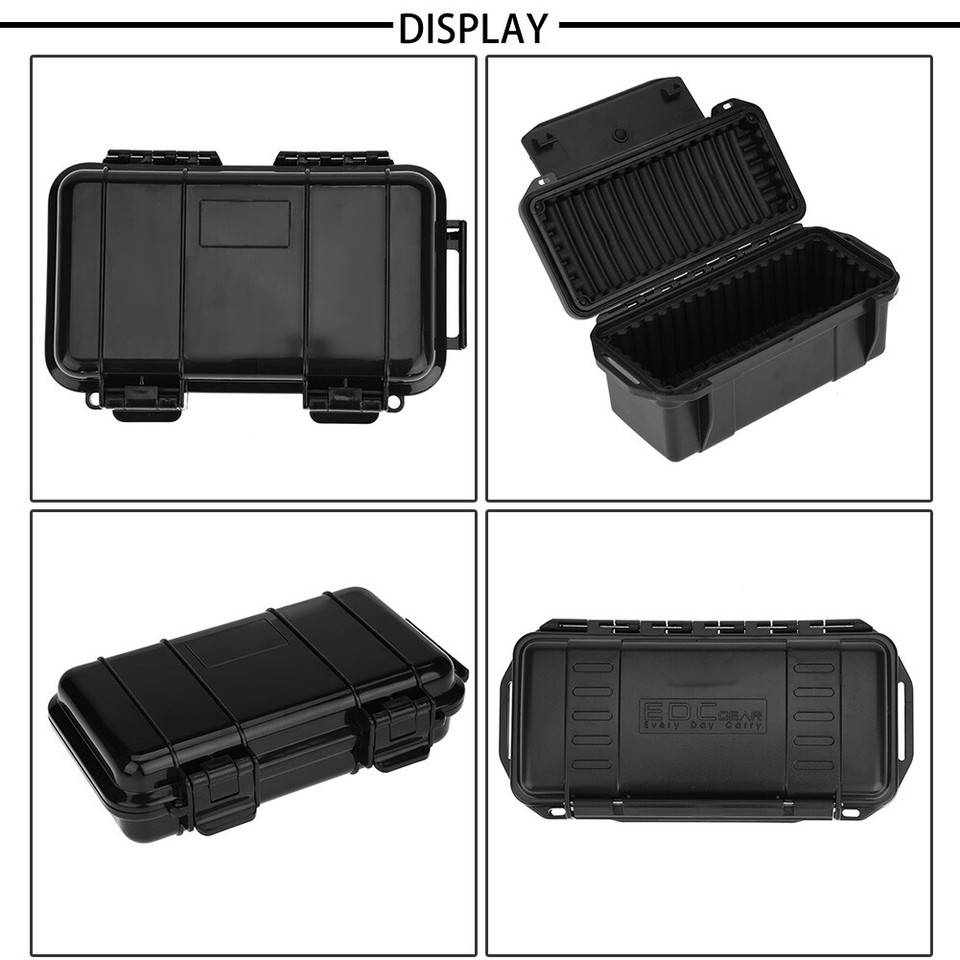 Waterproof Shockproof Sealed Box Survival Storage Case for Camping ...
