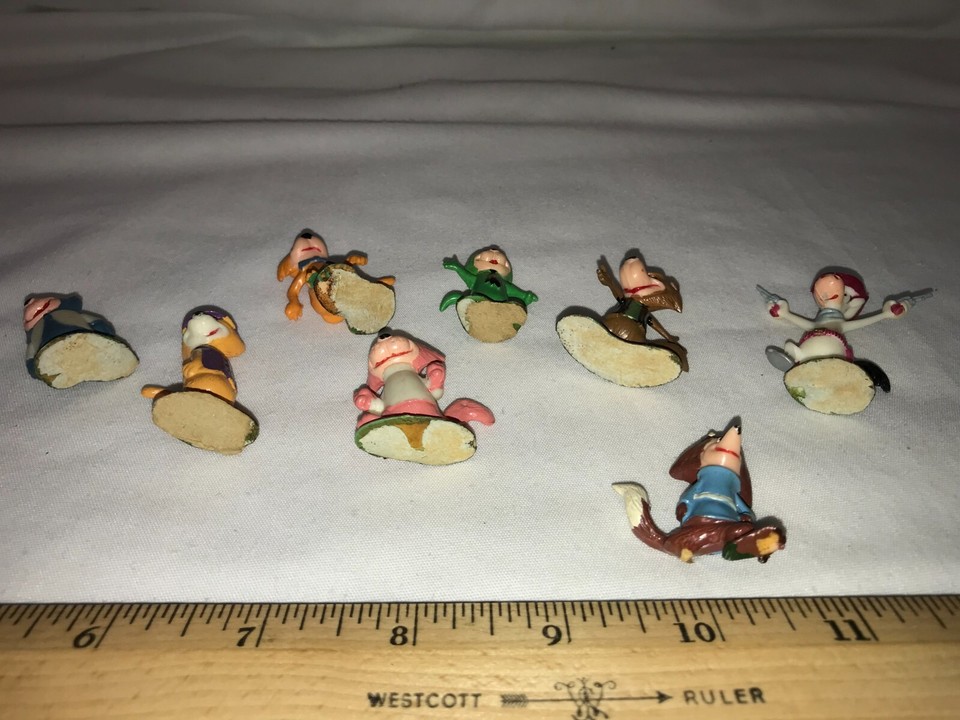Marx TV Tinykins Top Cat plastic figure set Hanna Barbera cartoon ...
