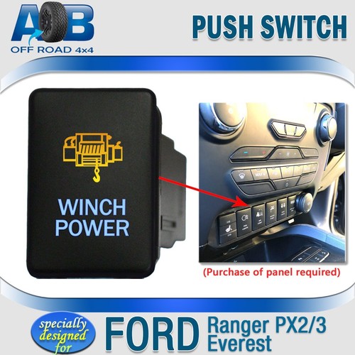 12V Push switch 951CA WINCH POWER for FORD Ranger PX2 PX MII PX3 PX ...