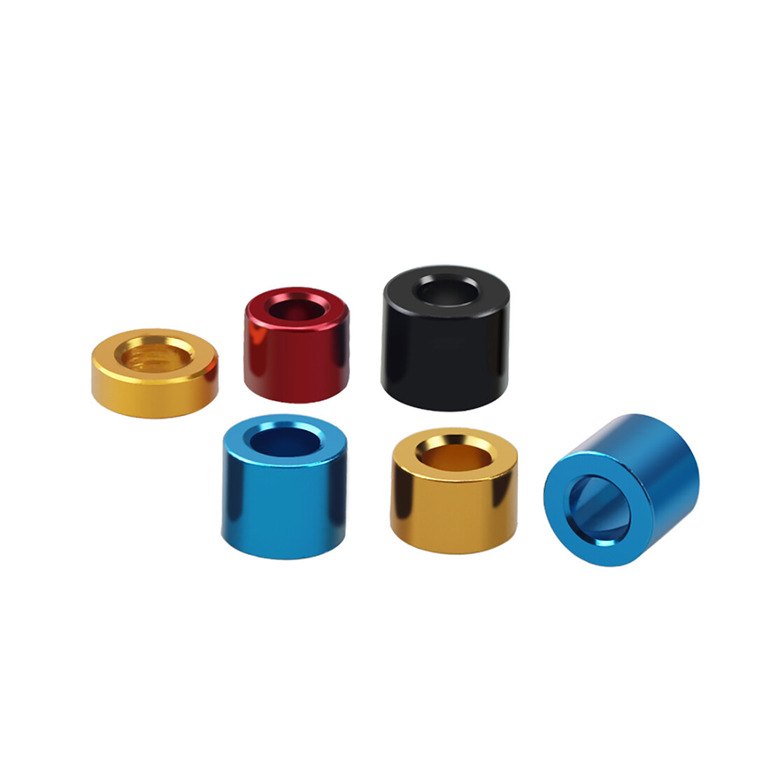 Aluminium Standoff Spacers M2 M3 M4 M5 M6 Anodised Stand Off Collar ...