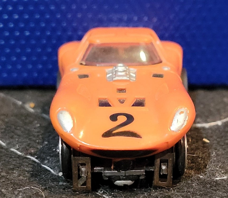 T-jet Cheetah #2 HO Slot Car Aluminum Rims Solid Rivet Chassis Tested ...