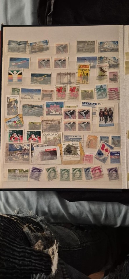 stamps collections lots many countries old collection debuted in the 50 ...