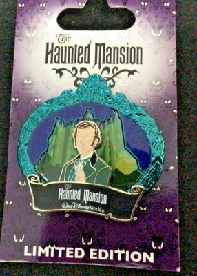 Disney haunted mansion, master Gracey LE Pin WDW on the original backer ...