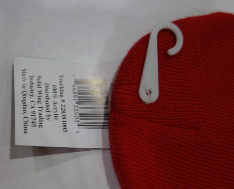 Solid Wing Winter Wear Angel Red/White/Black Kids Beanie New | eBay