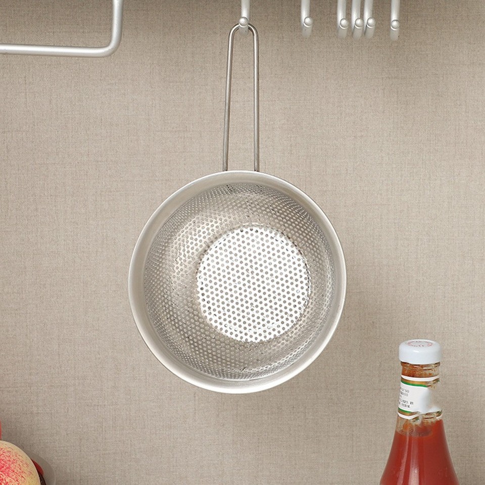 Draining Basket Rice Colander Strainer Sieve Fine Mesh Stainless Steel ...