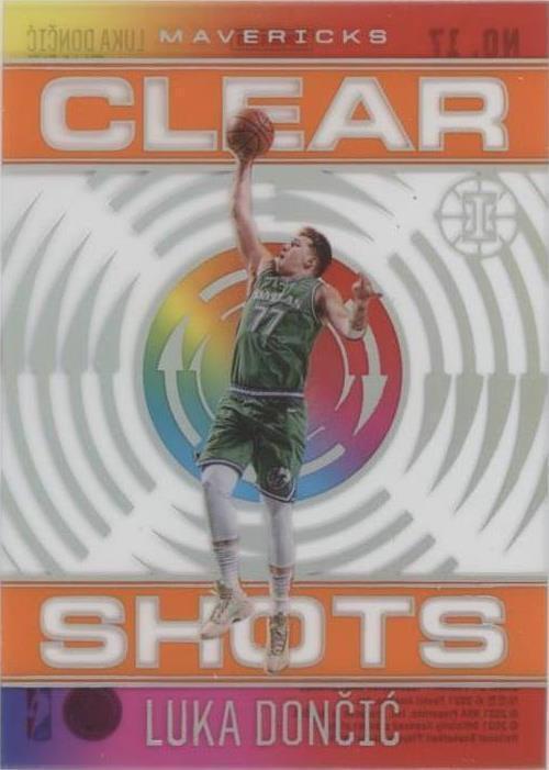 2020-21 Panini Illusions - Clear Shots Luka Dončić #17 Orange for sale ...