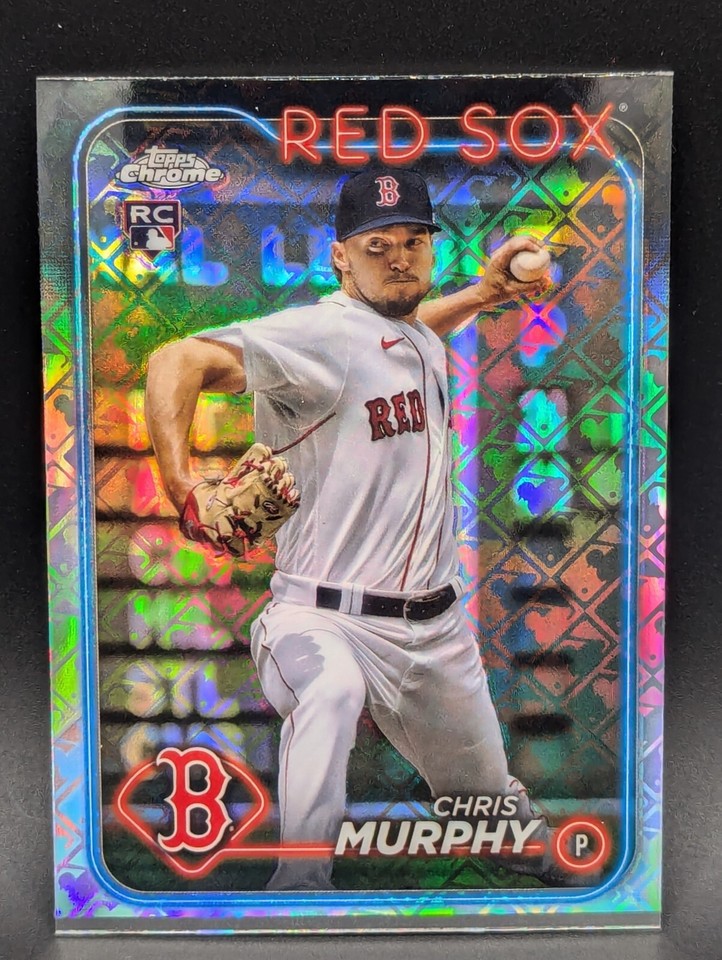 2024 Topps Chrome Baseball Logofractor Base Cards; Mostly Rookies. U ...