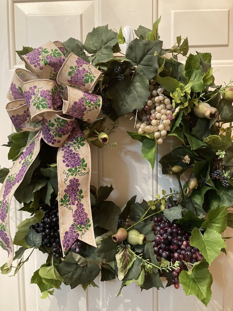 Realistic Grapevine Floral Decor