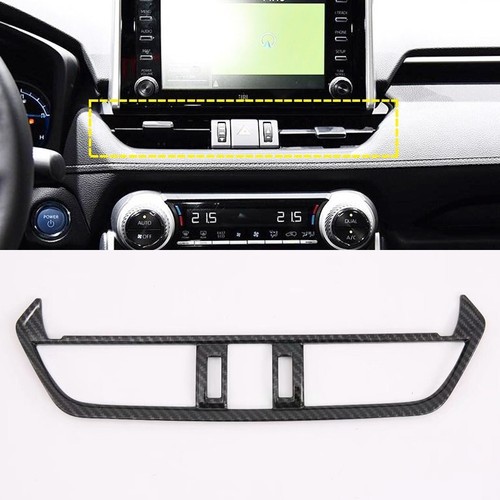 Carbon Fiber ABS Interior Accessories Kit Cover Trim for Toy@ta RAV4 ...