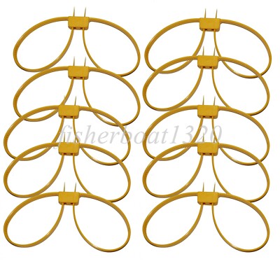 10pcs Restraint Zip Tie Disposable Plastic Handcuffs Double Cuffs ...