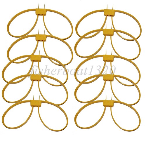 10pcs Restraint Zip Tie Disposable Plastic Handcuffs Double Cuffs ...