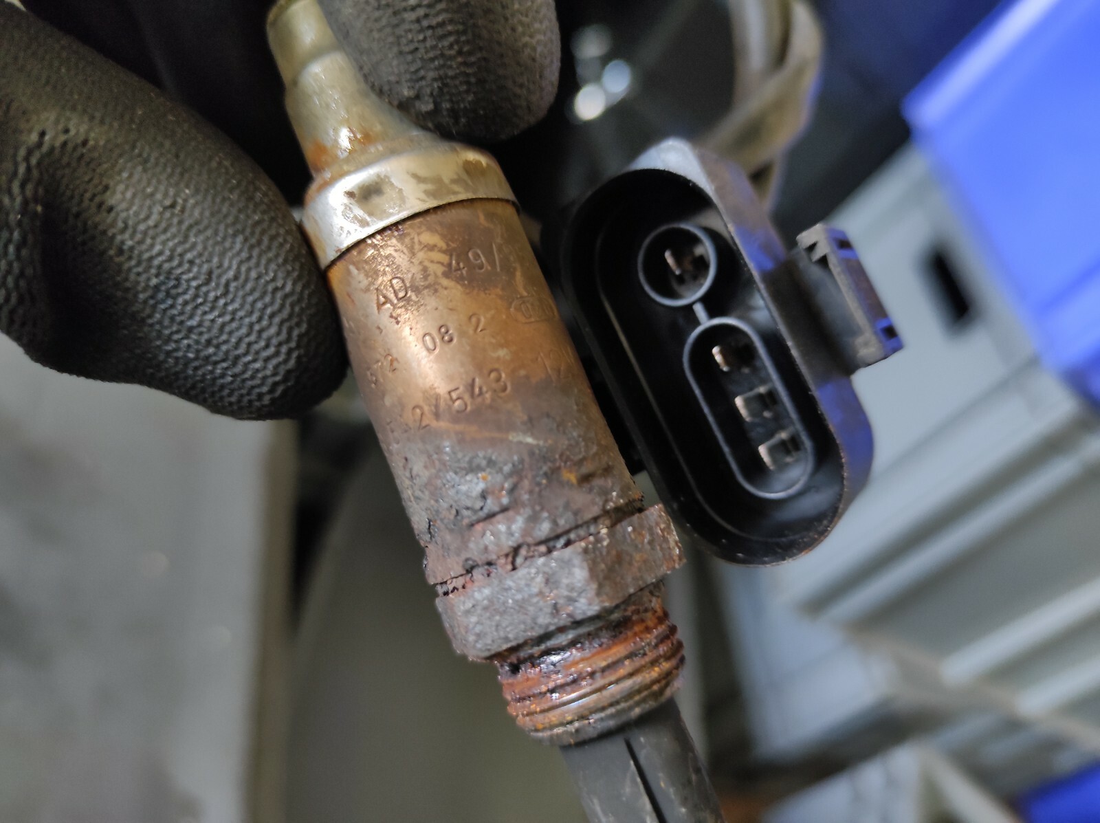 Original Lambda Sensor VW Golf 3 1H 1,6 0258003542 030906265 ...