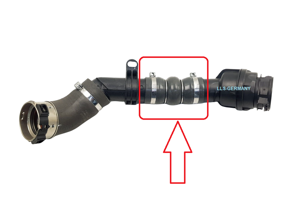 Turbo Tuyau pour Dacia Dokker Exress 1.5 DCI 144607512R Durite Entrée D ...