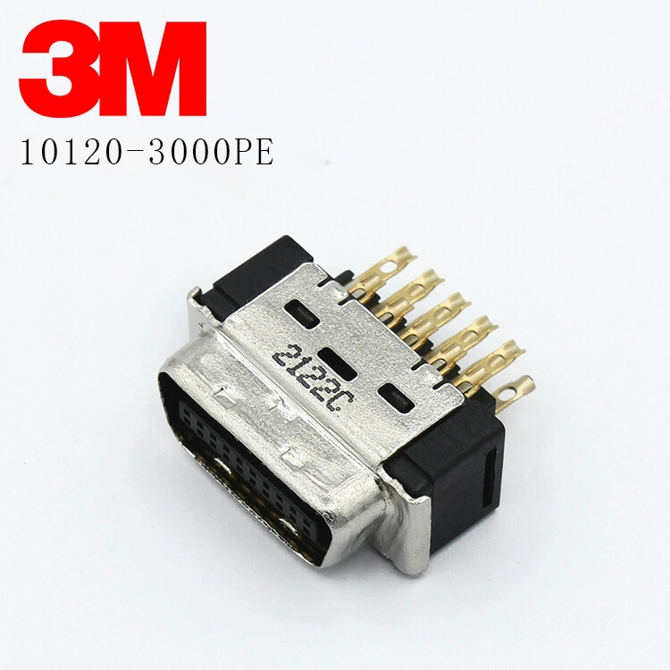 1pcs 3M 10120-3000 10320-52F0-008 20-pin Servo Plug Lock Connector | eBay