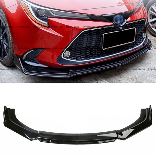 For Toyota Corolla UNIVERSAL Front Bumper Lip Spoiler Splitter Glossy ...