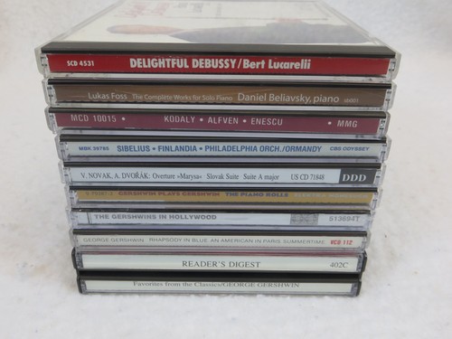 LOT OF 9 MODERN CLASSICAL MUSIC CDS VARIOUS LABELS/ARTISTS | eBay