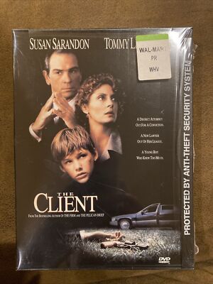 The Client DVD 1997 NEW SEALED Tommy Lee Jones Susan Sarandon Original ...