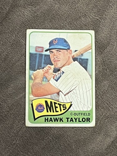 1965 Topps Hawk Taylor #329 VG-EX New York Mets | eBay