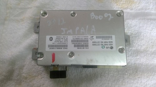 12 CHEVY IMPALA Chassis Brain Box Communication OnStar UPF 22775669 | eBay