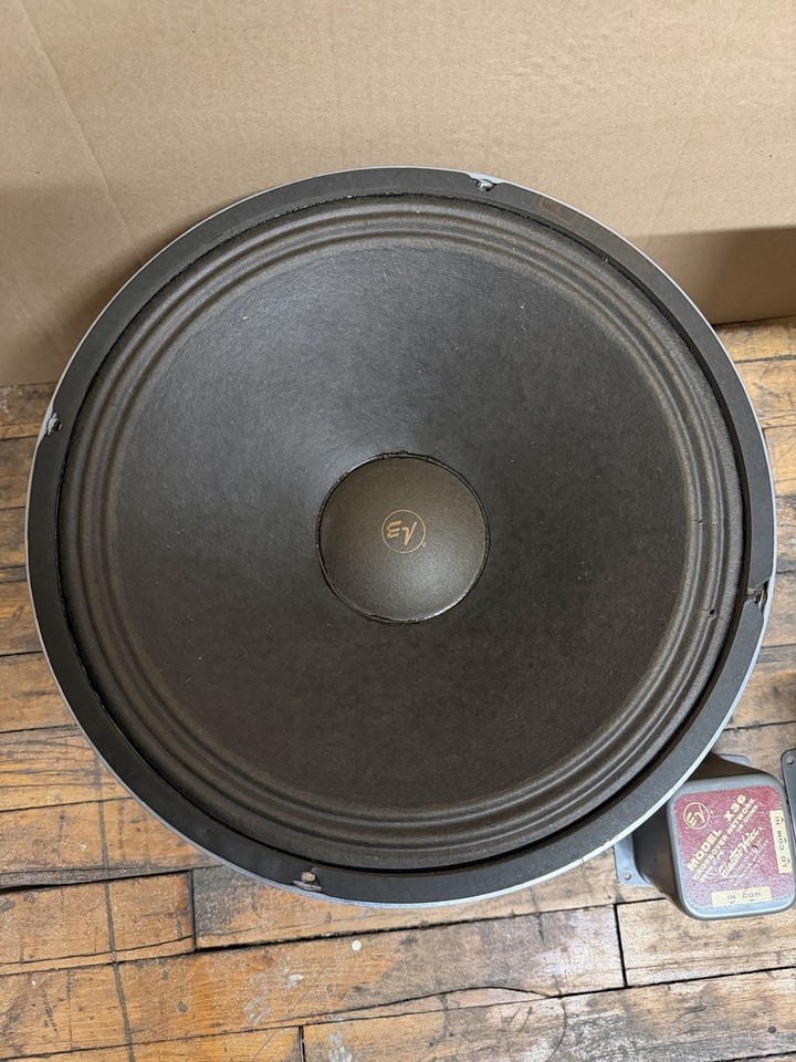 Vintage 1950's Electro Voice Speaker Lot 15W Subwoofer X8 X36 Crossover ...