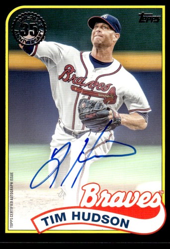 2024 Topps 1989 Baseball 35th Anniversary Autographs Black Tim Hudson ...