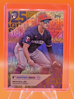 2025 Topps Series 1 Brooks Lee Grapefruit League RC 18/50 #TG-19 | eBay