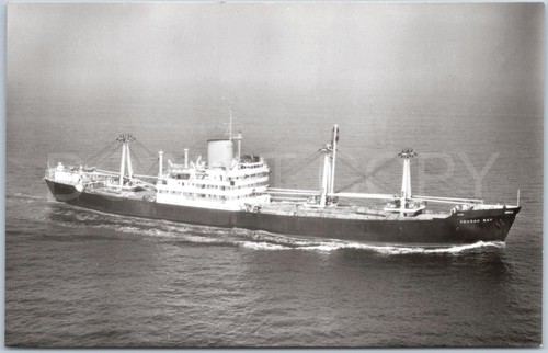 RPPC Vintage Postcard Ship MV FOURAH BAY England Skyfotos | eBay UK