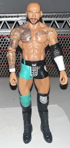 2017 WWE Mattel Ricochet Series 114 Basic Green Variant 7" Wrestling ...