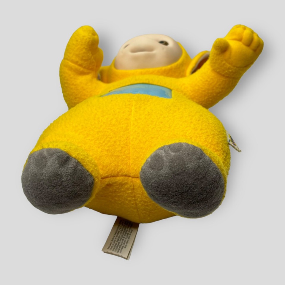 Playskool Teletubbies Laa Laa Lala Plush Talking Stuffed Toy Yellow VTG ...