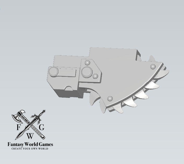 Umbra Bolter w Chain Bayonet McFarlane Toys Battle Brother Action ...