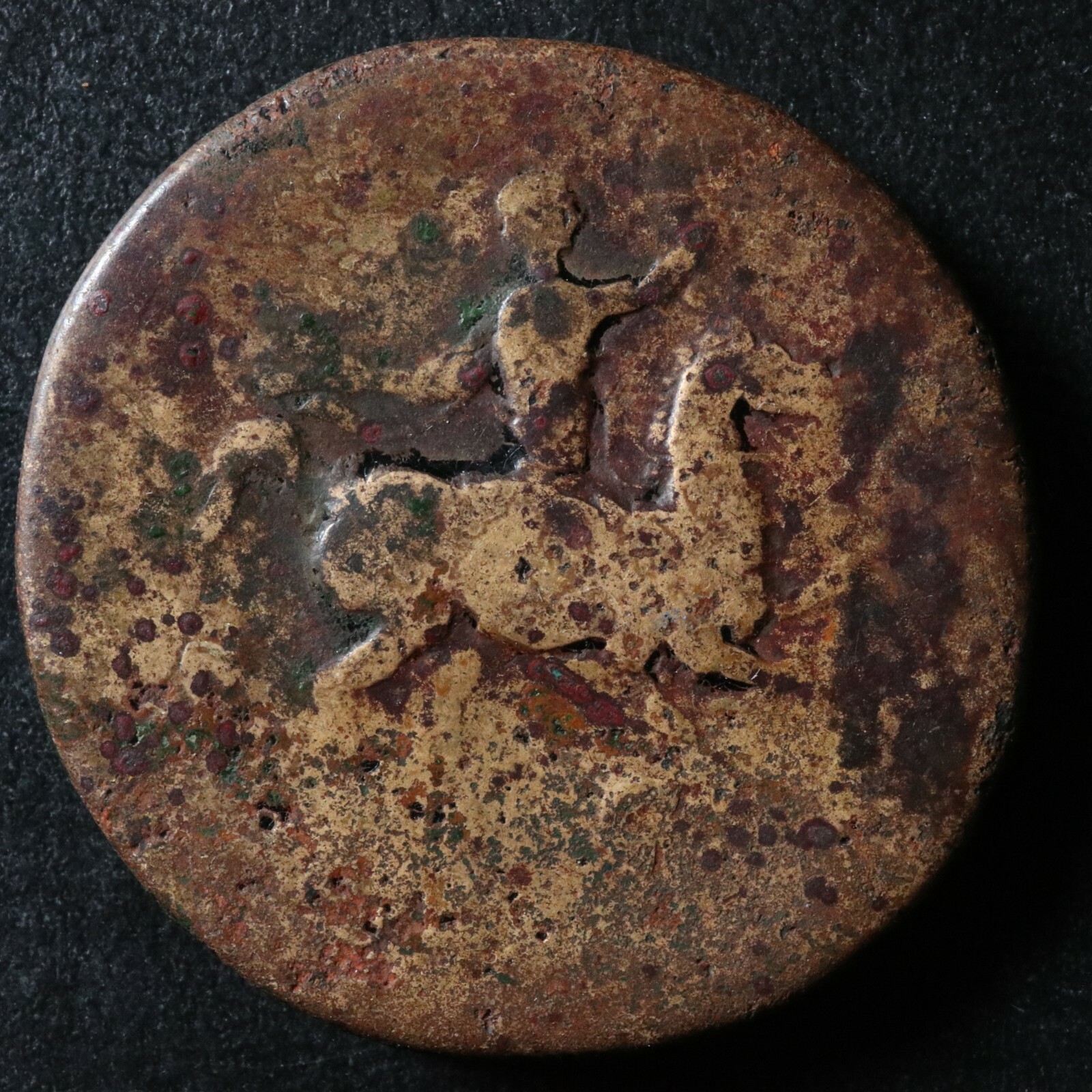 Hadrian Sestertius 124-125 Riding Horse Rome RIC 737 Hadrien Sesterce ...