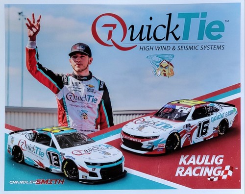 2023 Chandler Smith Quick Tie Chevy Camaro NASCAR Xfinity Hero Card | eBay