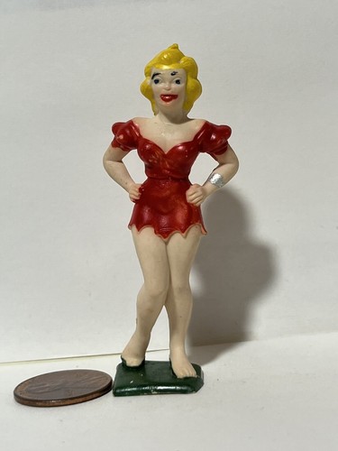 Marx plastic Daisy Mae figure Li’l Abner Dogpatch comic strip character ...