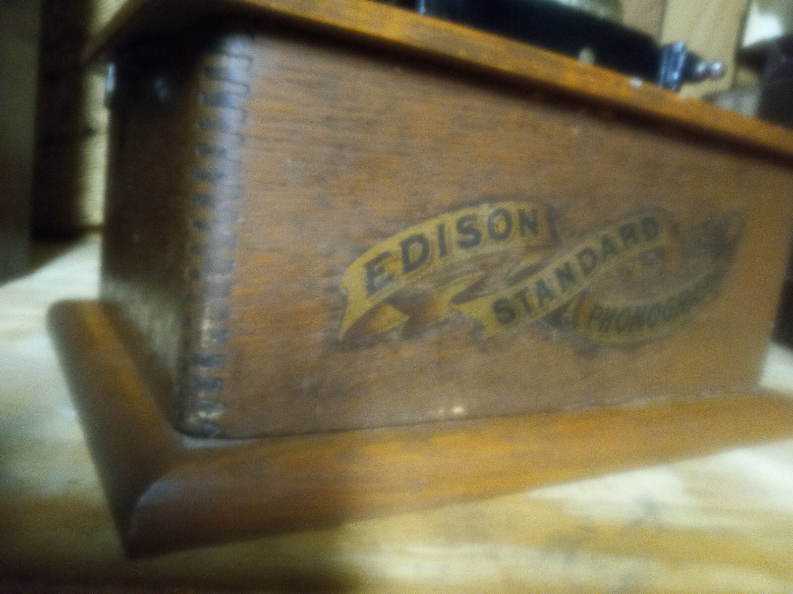 Antique Edison Standard Phonograph Beautiful Condition needs Stylus ...