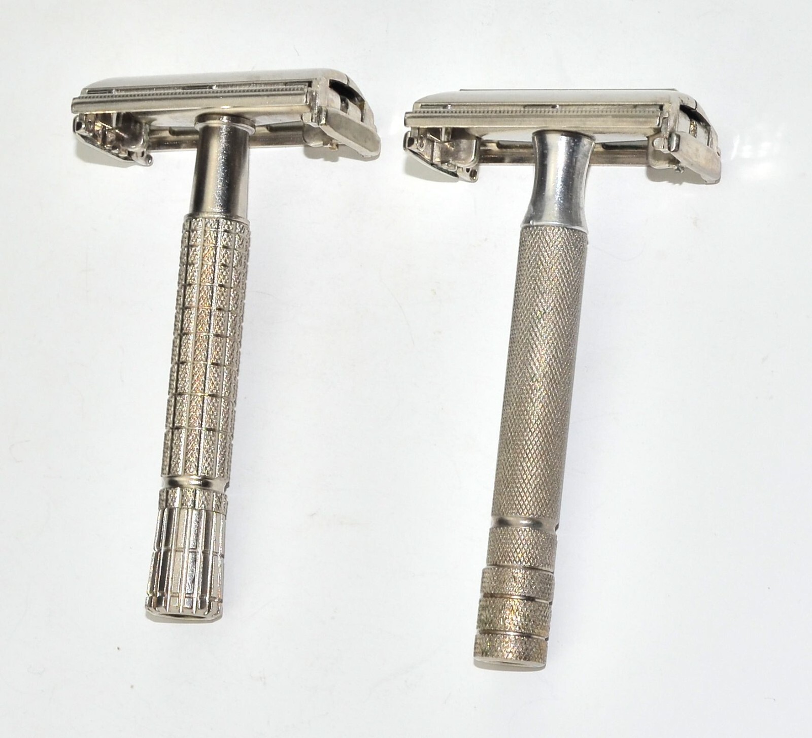 Two Gillette Super Speed DE Razors, Different Types, Useable w/ Defects ...