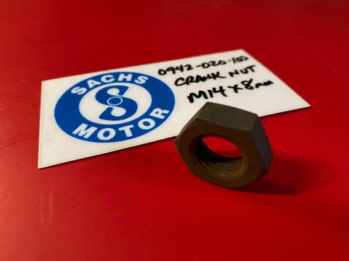 SACHS • NOS M14 Crankshaft Crank Nut DKW Penton KTM Hercules Tempo 50S ...