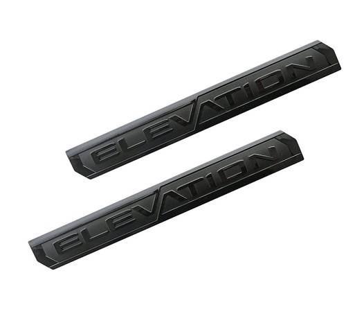 2pcs 19-21 Elevation Emblem Door Tailgate Badge for Sierra 84682634 ...