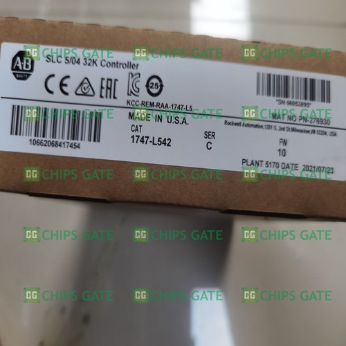 new Allen Bradley 1747-L542 SLC 500 5/04 CPU PROCESSOR UNIT AB 1747L542 ...