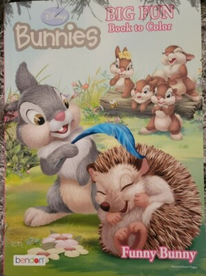 Disney Funny Bunny - Big Fun Book to Color/Activity--(New) | eBay