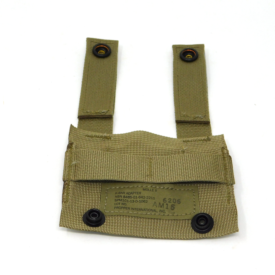 3-PACK - US Military K-BAR ADAPTERS - COYOTE - New in Bag | eBay