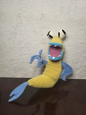 12" Nickelodeon Muddy Mudskipper Plush Doll From Ren & Stimpy Show 1997 ...